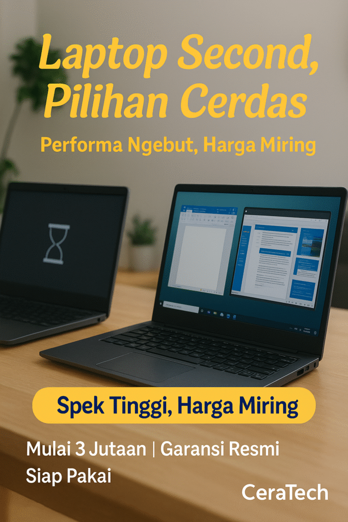 Kenapa Laptop Second Bisa Jadi Pilihan Cerdas? - Sewa Laptop Jakarta